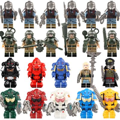 China Raven Guard Warhammer Minifigures Space Wolves WarHammer 40K Minifigures Collectible Models Kit for sale