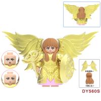 China Saint Seiya Athena Building Blocks Anime Minifigures 8 Pieces Lego Compatible for sale