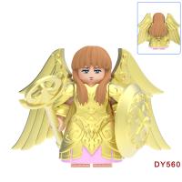 China Saint Seiya Athena Building Blocks Anime Minifigures 8 Pieces Lego Compatible for sale