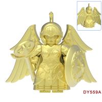 China Saint Seiya Athena Building Blocks Anime Minifigures 8 Pieces Lego Compatible for sale