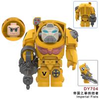 China Dark Angels Warhammer 40k Set Terminator Heavy Elite Minifigures Building Blocks for sale