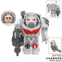 China Dark Angels Warhammer 40k Set Terminator Heavy Elite Minifigures Building Blocks for sale