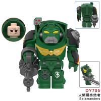 China Dark Angels Warhammer 40k Set Terminator Heavy Elite Minifigures Building Blocks for sale