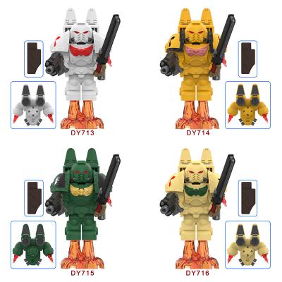 China Salamanders Warhammer 40k Minifigures Jump Pack Assault Marine Minifigures Collection for sale