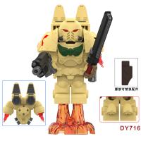 China Salamanders Warhammer 40k Minifigures Jump Pack Assault Marine Minifigures Collection for sale