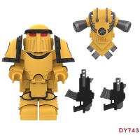 China Iron Warriors Warhammer 40K MK3 Power Armor Space Marine Minifigures Building Blocks Collection for sale