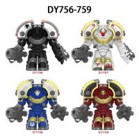 China Blood Angels WarHammer Minifigures Raven Guard WarHammer 40K Cataphractii Terminator Minifigures Set for sale