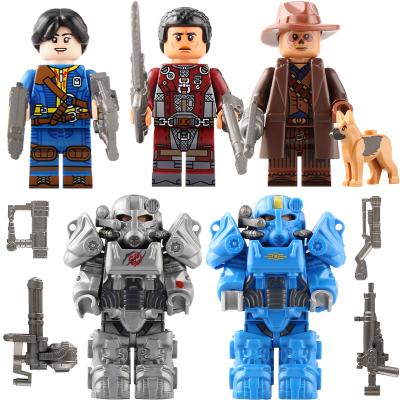China Lucy MacLean Fallout Figures Ghoul Vault Dweller Wasteland Custom Minifigures Collection for sale
