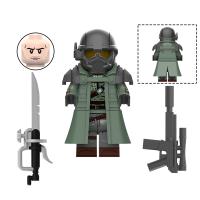 China NCR Ranger Squad Fallout Minifigures New Vegas Tactical Custom Building Block Collection for sale