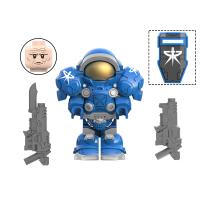 China Jim Raynor Game Minifigures Tychus Findlay StarCraft Terran Marine Building Blocks Game Collection for sale