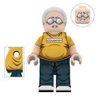 China SAKAMOTO DAYS Taro Sakamoto Building Block Minifigures With Durable Material for sale