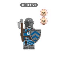 China Unicorn Castle Minifigures Divine Eagle Knight Minifigures Medieval Castle Fantasy Heraldry Figures for sale