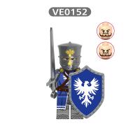 China Unicorn Castle Minifigures Divine Eagle Knight Minifigures Medieval Castle Fantasy Heraldry Figures for sale