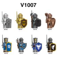 China Unicorn Castle Minifigures Divine Eagle Knight Minifigures Medieval Castle Fantasy Heraldry Figures for sale