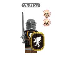 China Unicorn Castle Minifigures Divine Eagle Knight Minifigures Medieval Castle Fantasy Heraldry Figures for sale