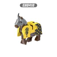 China Medieval Armored Warhorse Knight Custom Building Blocks Minifigures Collection for sale