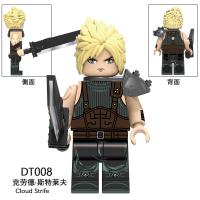 China DT8903 Final Fantasy VII Nanoblock Anime Tifa Zack Cloud Sephiroth Lockhart Building Blocks for sale