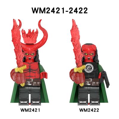 China Super Heroes Hellboy Building Blocks Minifigures for sale
