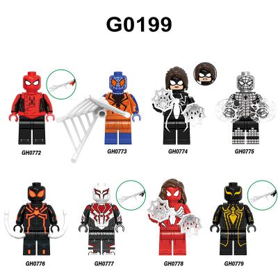 China Super Heroes Spider-Man Building Blocks Minifigures for sale