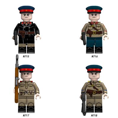 China Soldier Equipment Building Blocks Minifigures for sale