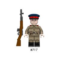 China Soldier Equipment Building Blocks Minifigures for sale