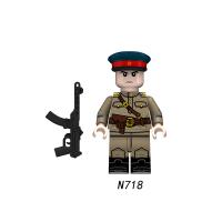 China Soldier Equipment Building Blocks Minifigures for sale