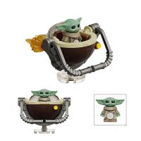 China Star Wars Baby Yoda Building Blocks Minifigures for sale