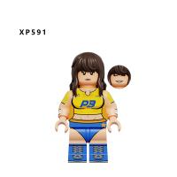 China Football Girl Building Blocks Minifigures for sale