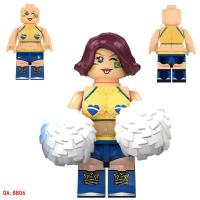 China Football Cheerleading Team Building Blocks Minifigures for sale