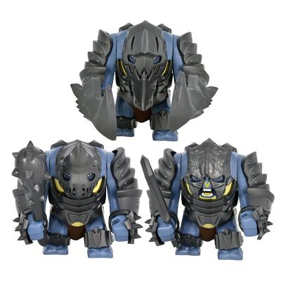 China Medieval Medieval Armored Trolls Building Blocks Minifigures for sale