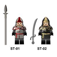 China Game of Thrones Soldiers of the Dragon Family Building Blocks Minifigures for sale