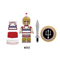 China Medieval Roman Armored Soldiers Building Blocks Minifigures for sale