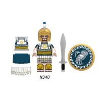 China Medieval Roman Armored Soldiers Building Blocks Minifigures for sale