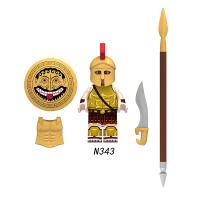 China Medieval Roman Armored Soldiers Building Blocks Minifigures for sale