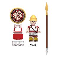 China Medieval Roman Armored Soldiers Building Blocks Minifigures for sale