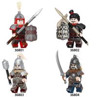 China Chinese Ancient Series Qin Dynasty Warriors Building Blocks Minifigures for sale