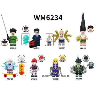 China Anime Hunter X Hunter Building Blocks Minifigures for sale