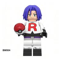 China Pokémon Ash Ketchum Pikachu Building Blocks Minifigures for sale