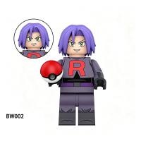 China Pokémon Ash Ketchum Pikachu Building Blocks Minifigures for sale