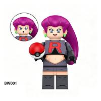 China Pokémon Ash Ketchum Pikachu Building Blocks Minifigures for sale