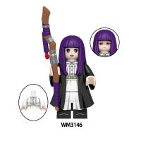 China Frieren: Beyond Journey's End ABS Material 4.5cm Size Anime Minifigures Compatible with LEGO Building Blocks for sale