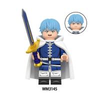 China Frieren: Beyond Journey's End ABS Material 4.5cm Size Anime Minifigures Compatible with LEGO Building Blocks for sale