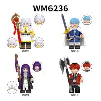 China Frieren: Beyond Journey's End ABS Material 4.5cm Size Anime Minifigures Compatible with LEGO Building Blocks for sale