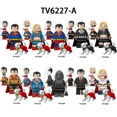 China Superman Building Blocks Minifigures for sale