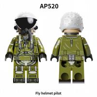 China Military Pilot Building Blocks Minifigures for sale