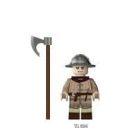 China Medieval Cotton Armored Militia Building Blocks Minifigures for sale