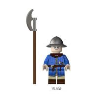 China Medieval Cotton Armored Militia Building Blocks Minifigures for sale