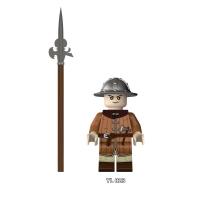 China Medieval Cotton Armored Militia Building Blocks Minifigures for sale