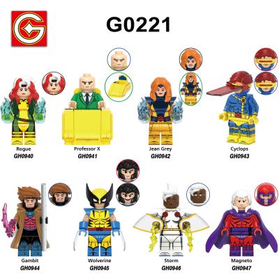 China X-Men Laser Eye Magneto Building Blocks Minifigures for sale