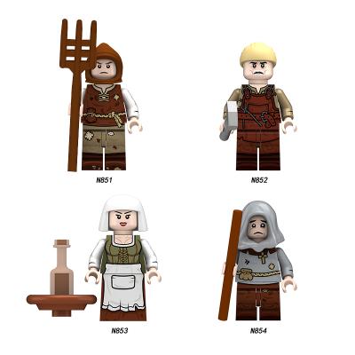 China Medieval Shepherd Building Blocks Minifigures for sale
